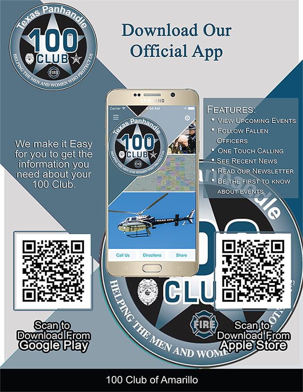 100 Club of the Texas Panhandle – Welcome Pardner!