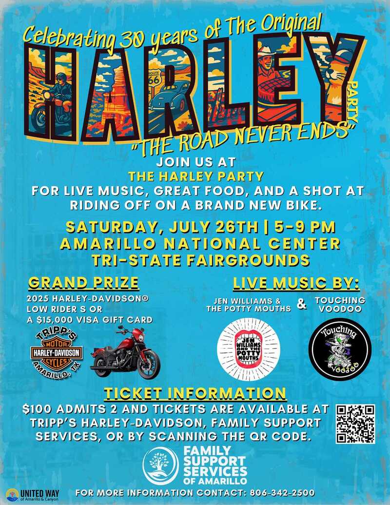 30th Annual Original Harley Party – Welcome Pardner!